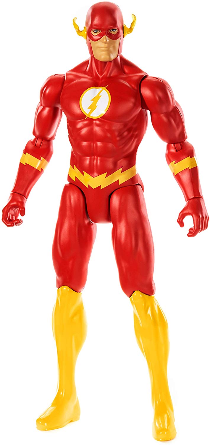 Justice League True-Moves The Flash Action Figure 12-Inch Scale with 11 ...