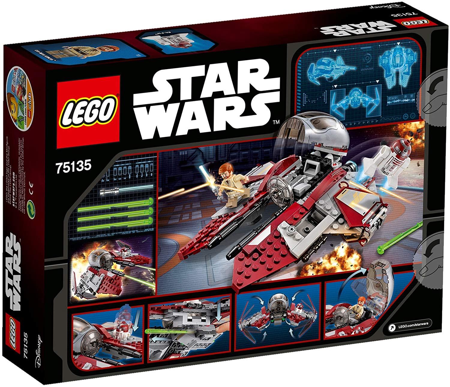 LEGO Star Wars TM 75135: Obi-Wan’s Jedi Interceptor Mixed – BigaMart