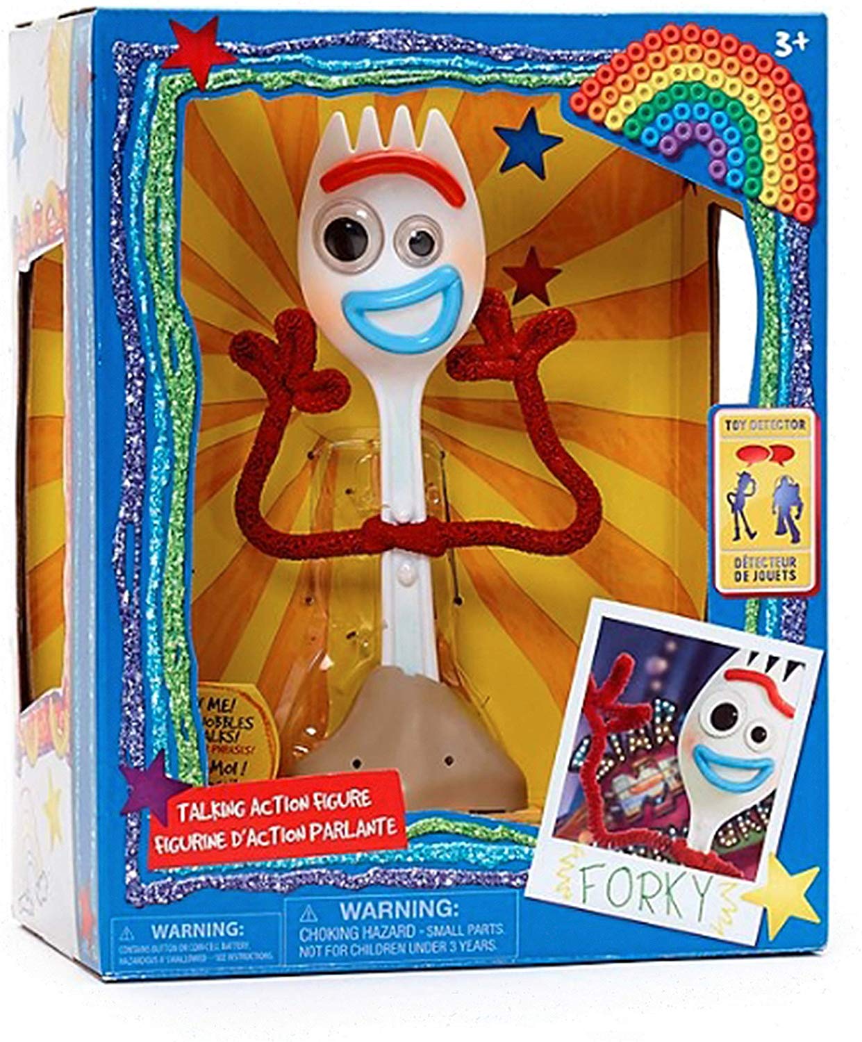 Disney Official Toy Story 4 Talking Forky Action Figure 19cm – BigaMart