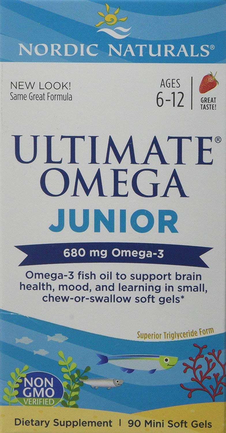 Ultimate Omega Junior, Strawberry 90 Mini Softgels – BigaMart