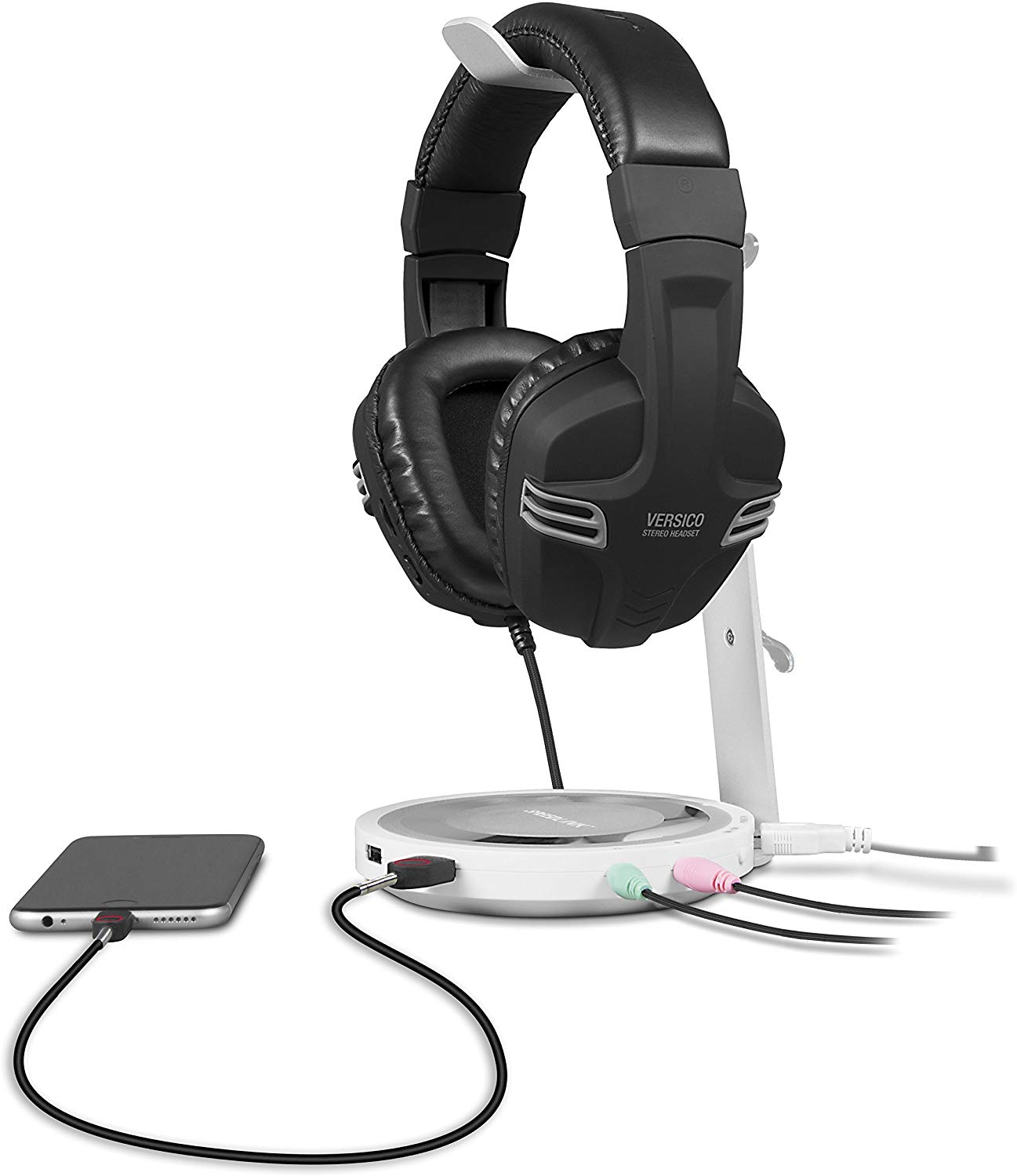 Speedlink SL-800102-WE ESTRADO Multifunctional Gaming Headset Stand ...