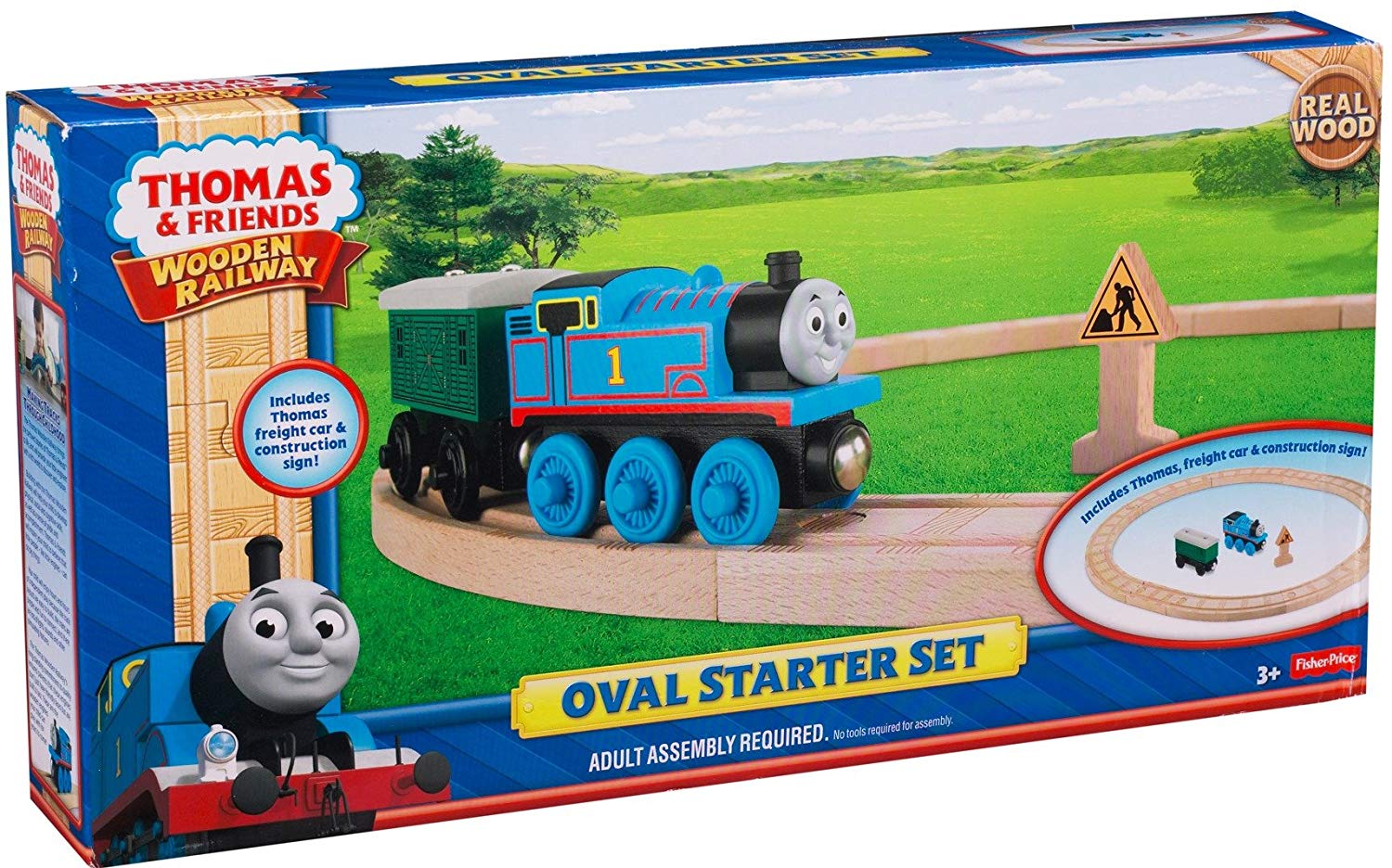 Thomas & Friends Thomas Wooden Railway Oval Starter Set – BigaMart