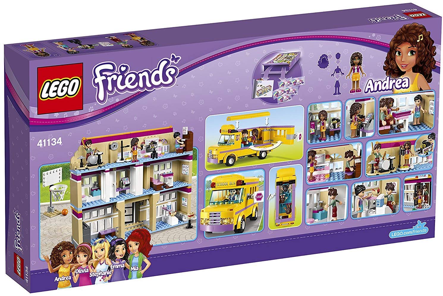 LEGO Friends 41134 – Heartlake Art School – BigaMart