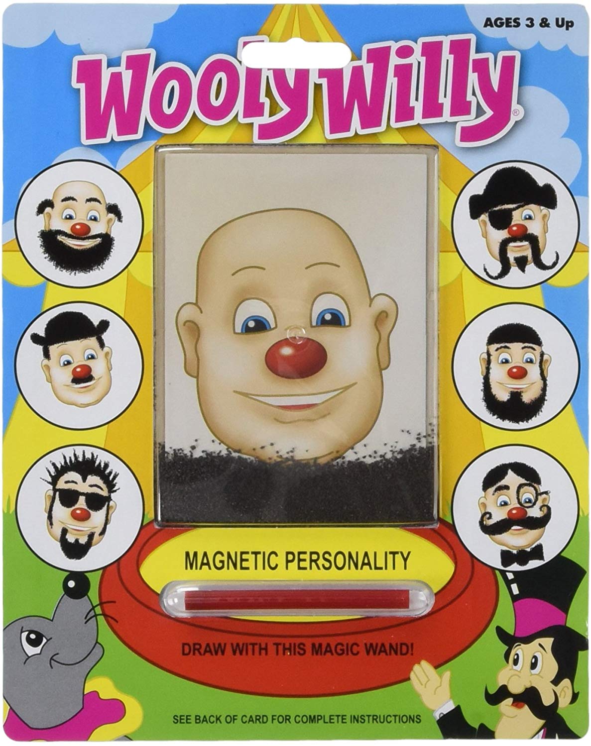 Tobar Wooly Willy Magnetic Face Doodle Game – BigaMart