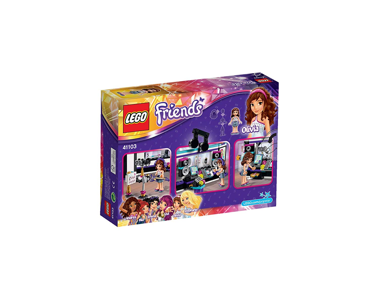 LEGO 41103 Friends Pop Star Recording Studio – BigaMart