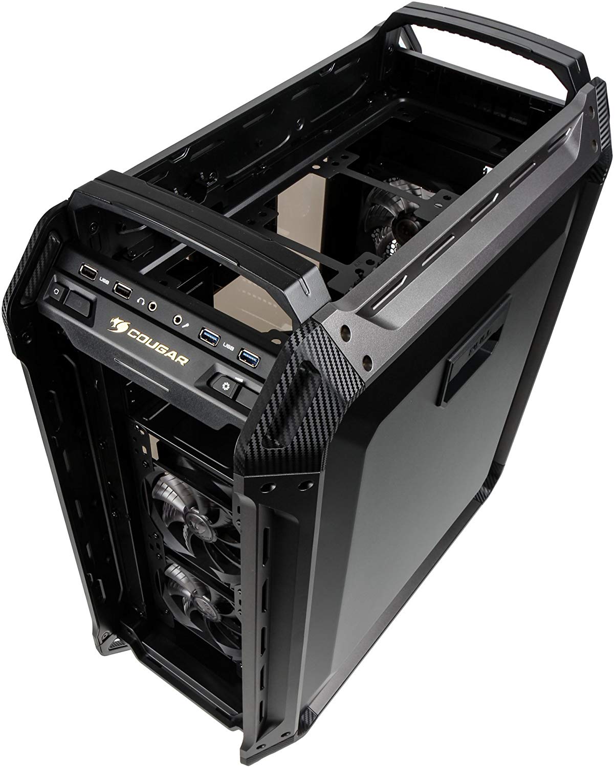 Cougar Panzer Max G The Ultimate Full Tower Gaming Case Tempered Glass ...