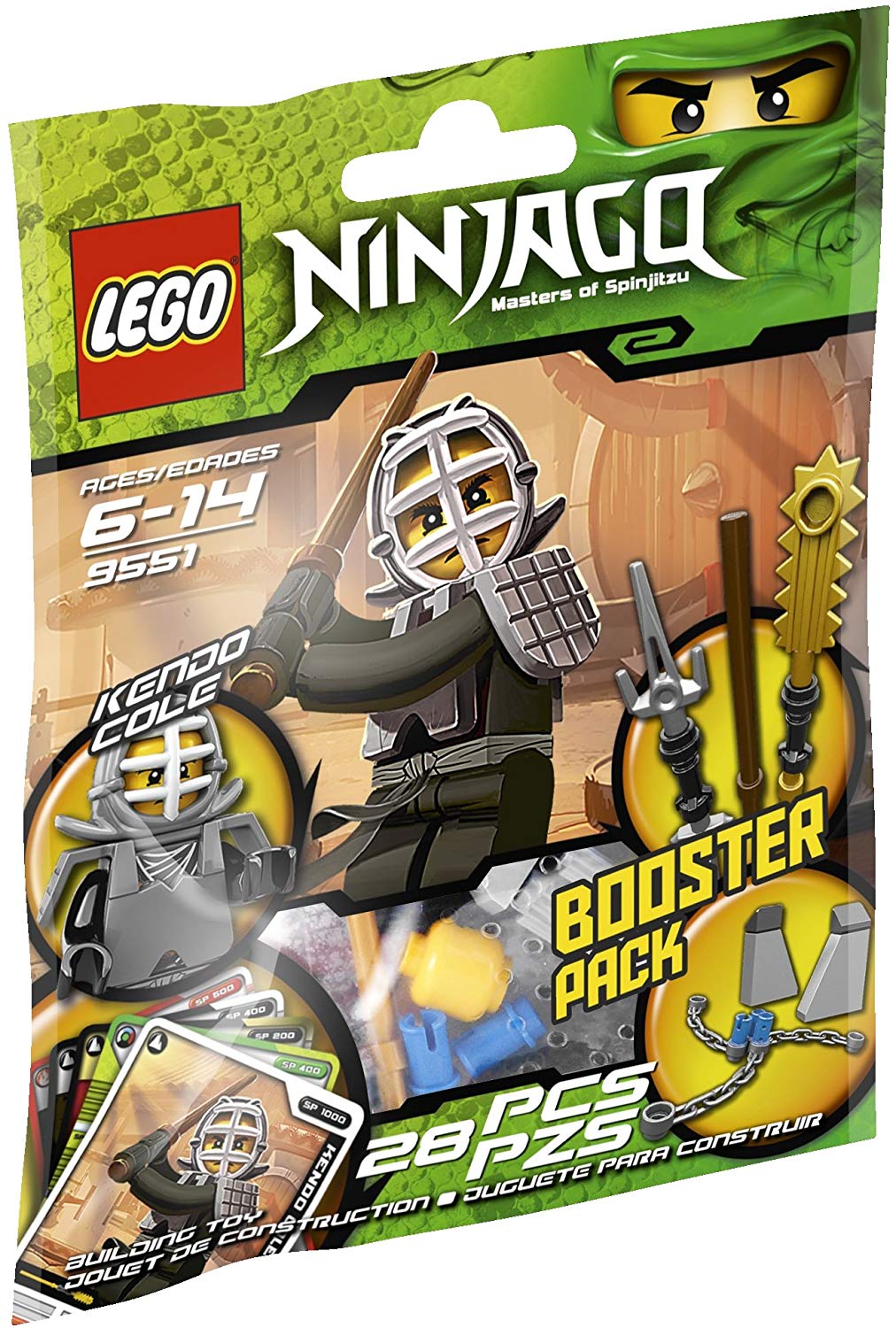 LEGO 9551 Ninjago Kendo Cole Starter Pack – BigaMart