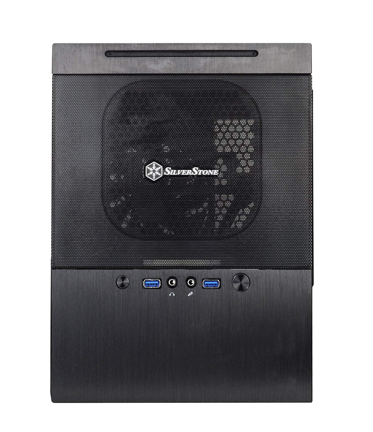 SilverStone SST-SG10B – Sugo Micro ATX Computer Cube Case, black – BigaMart