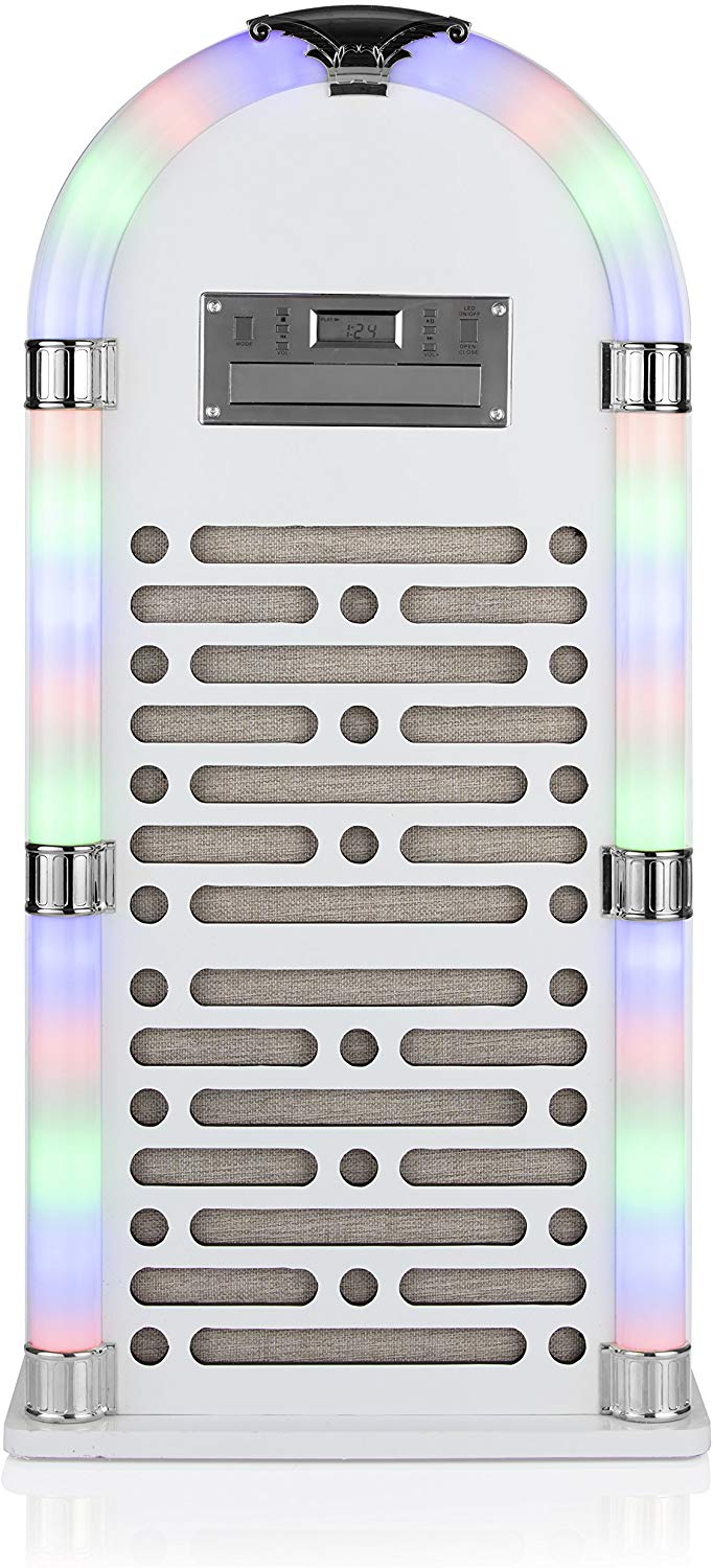 iTek Floorstanding Multi-Functional Bluetooth Jukebox with CD Player ...