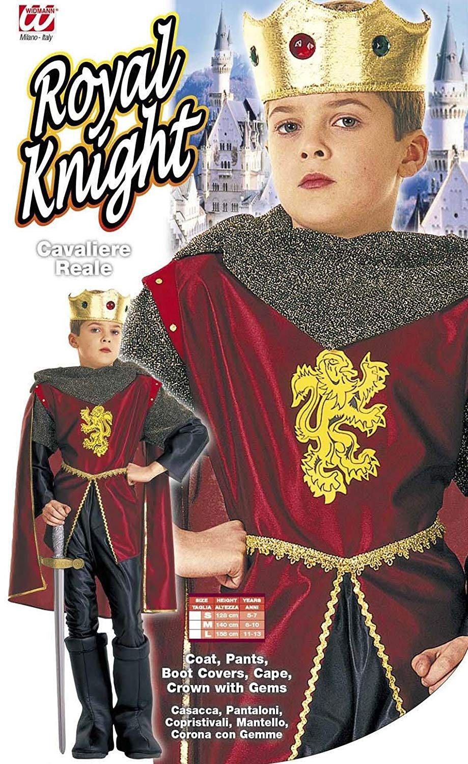 ROYAL KNIGHT CHILD FANCY DRESS COSTUME BOYS (ROYALTY) – BigaMart