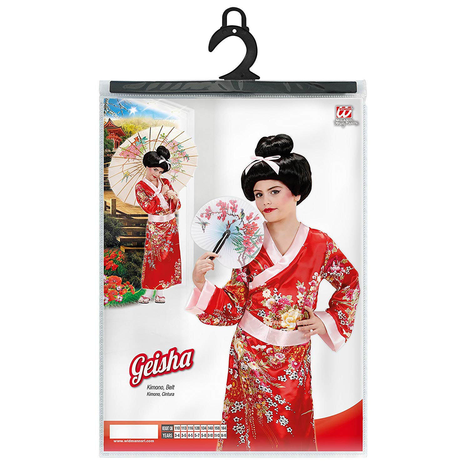 Children’s Geisha Costume Small 5-7 yrs (128cm) for Oriental Chinese ...