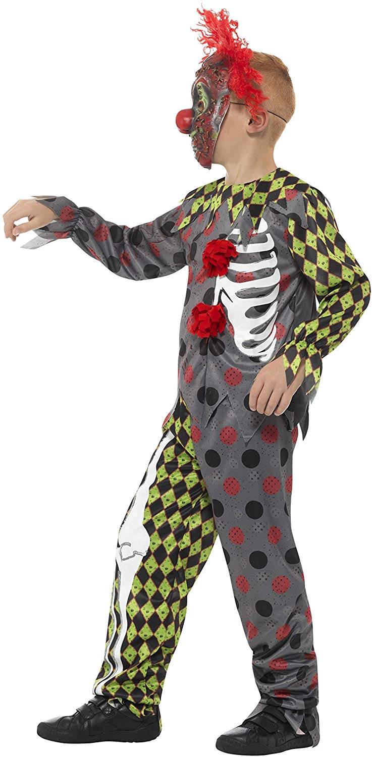 Smiffys 45125M Deluxe Twisted Clown Costume (Medium) – BigaMart