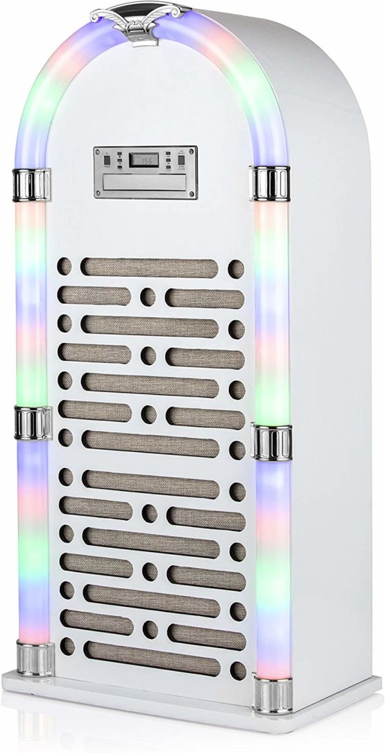 iTek Floorstanding Multi-Functional Bluetooth Jukebox with CD Player ...