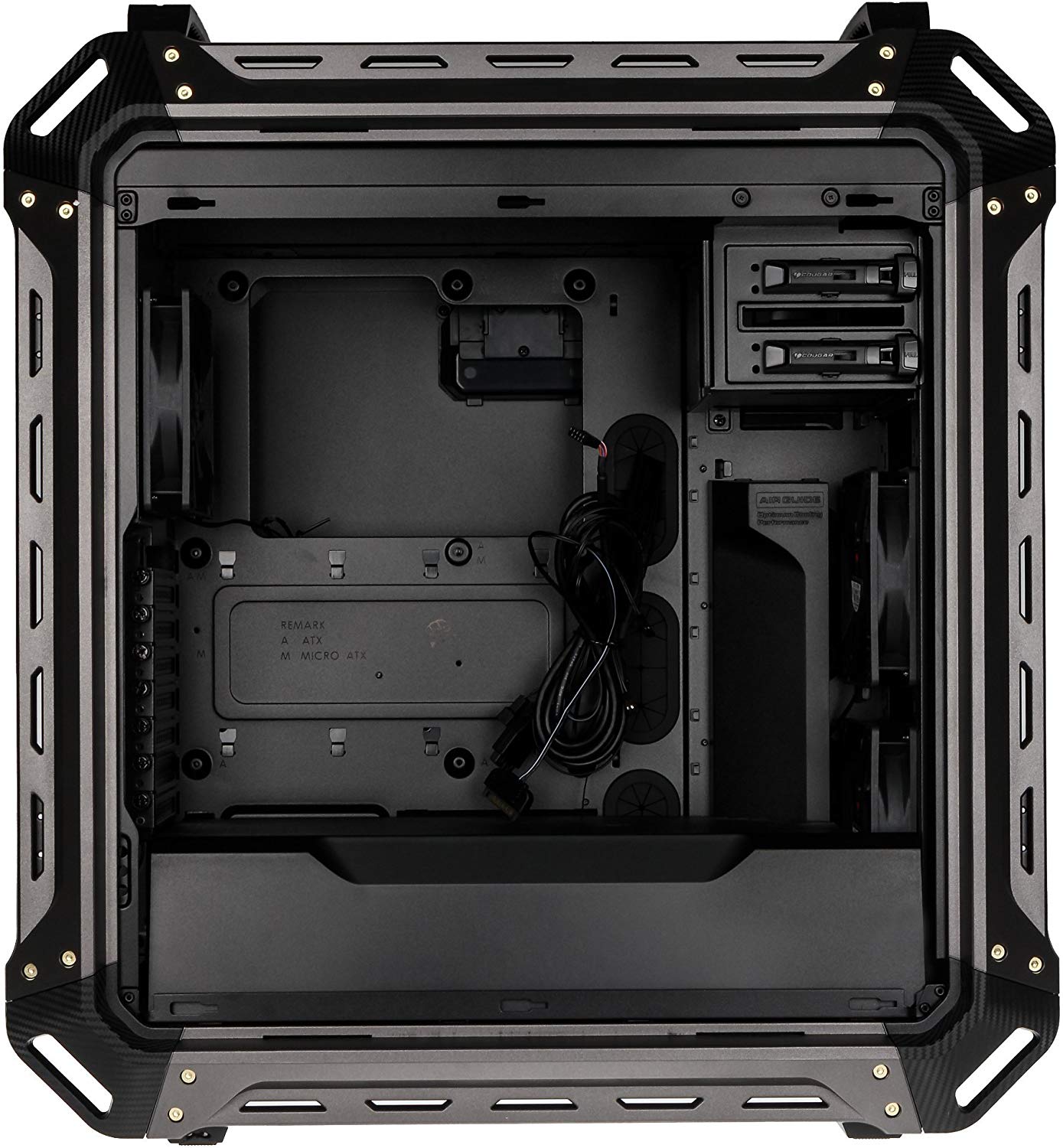 Cougar Panzer Max G The Ultimate Full Tower Gaming Case Tempered Glass ...