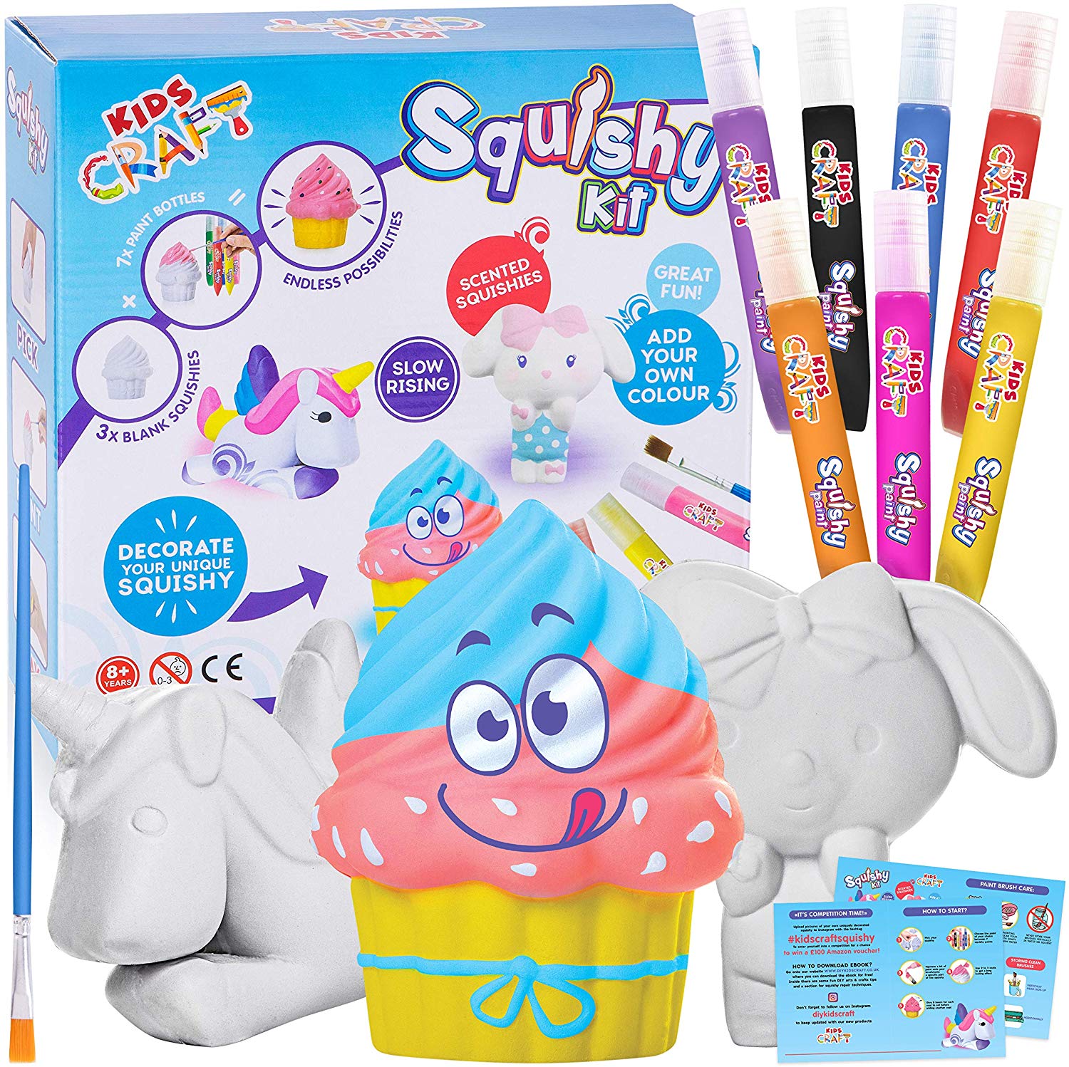 Kids Craft DIY Squishy Making Kit – Squishy set – Children’s Creative ...