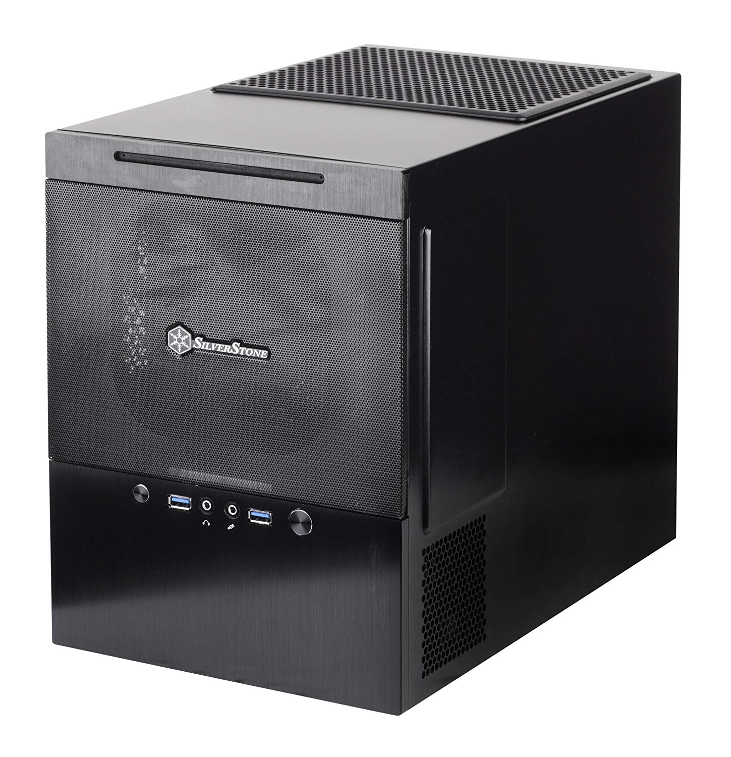 SilverStone SST-SG10B – Sugo Micro ATX Computer Cube Case, black – BigaMart
