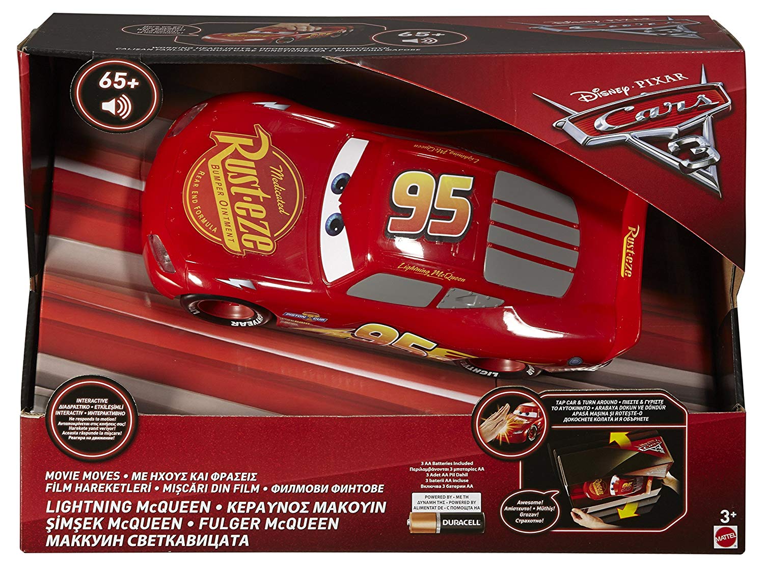Disney FGN49 Pixar Cars 3 Movie Moves Lightning McQueen – BigaMart