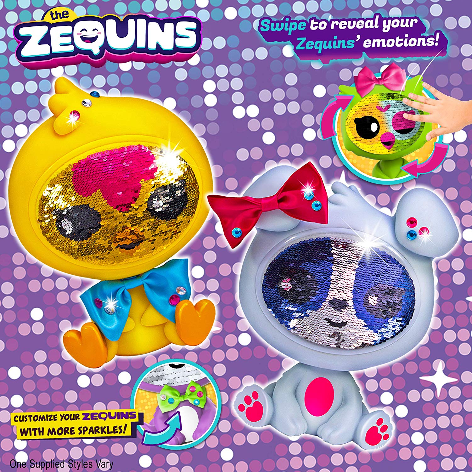 The Zequins ZQ001A4 (Zafira-Purple Cat), Multi – BigaMart