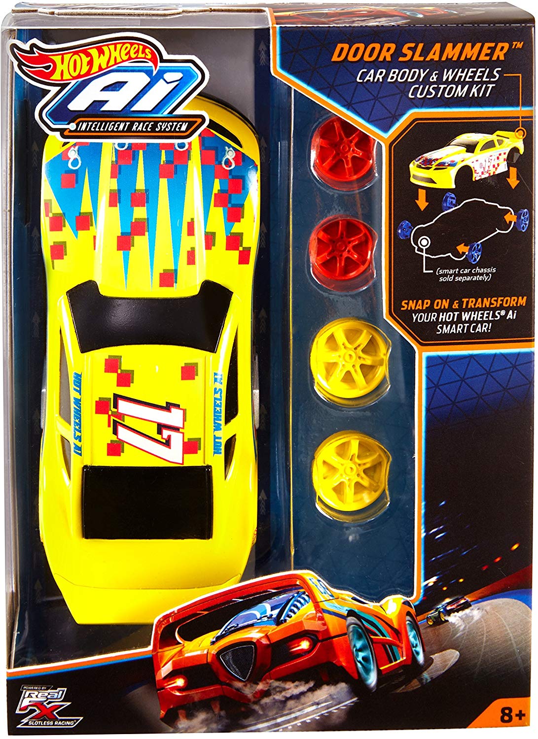 Hot Wheels Ai Door Slammer Car Body & Wheels Custom Kit – BigaMart