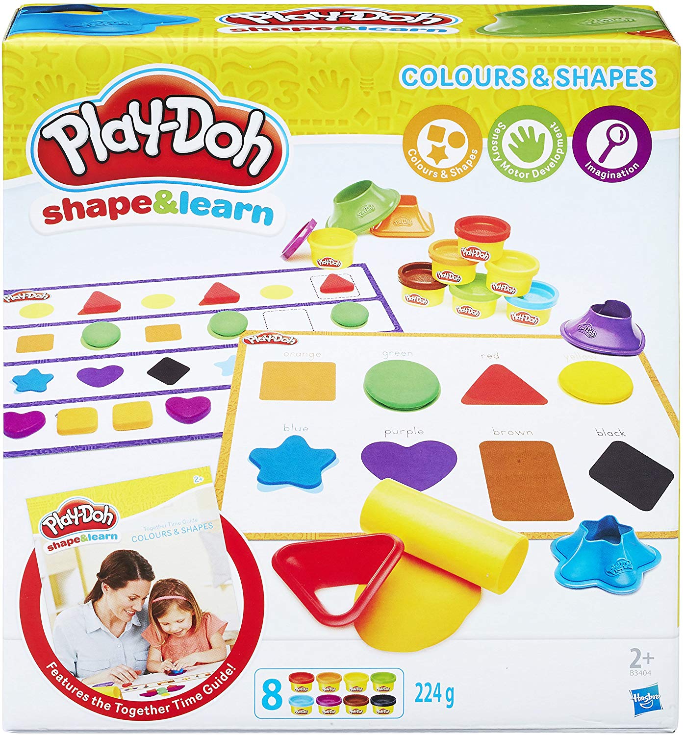 Play-Doh Shape and Learn Colours and Shapes – BigaMart