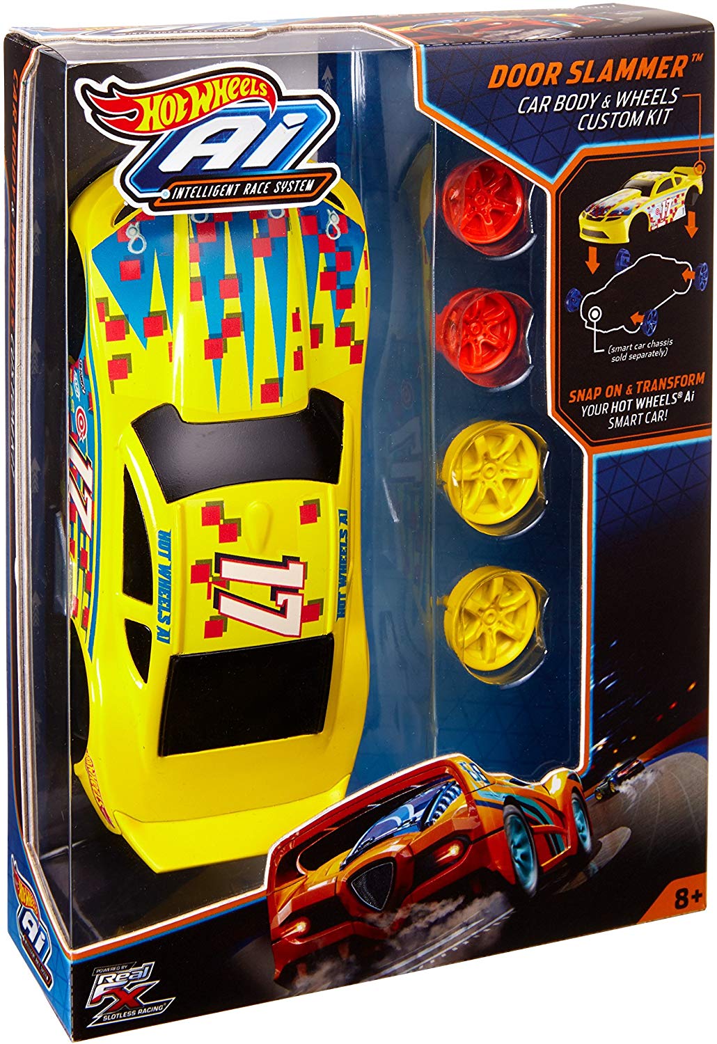 Hot Wheels Ai Door Slammer Car Body & Wheels Custom Kit – BigaMart