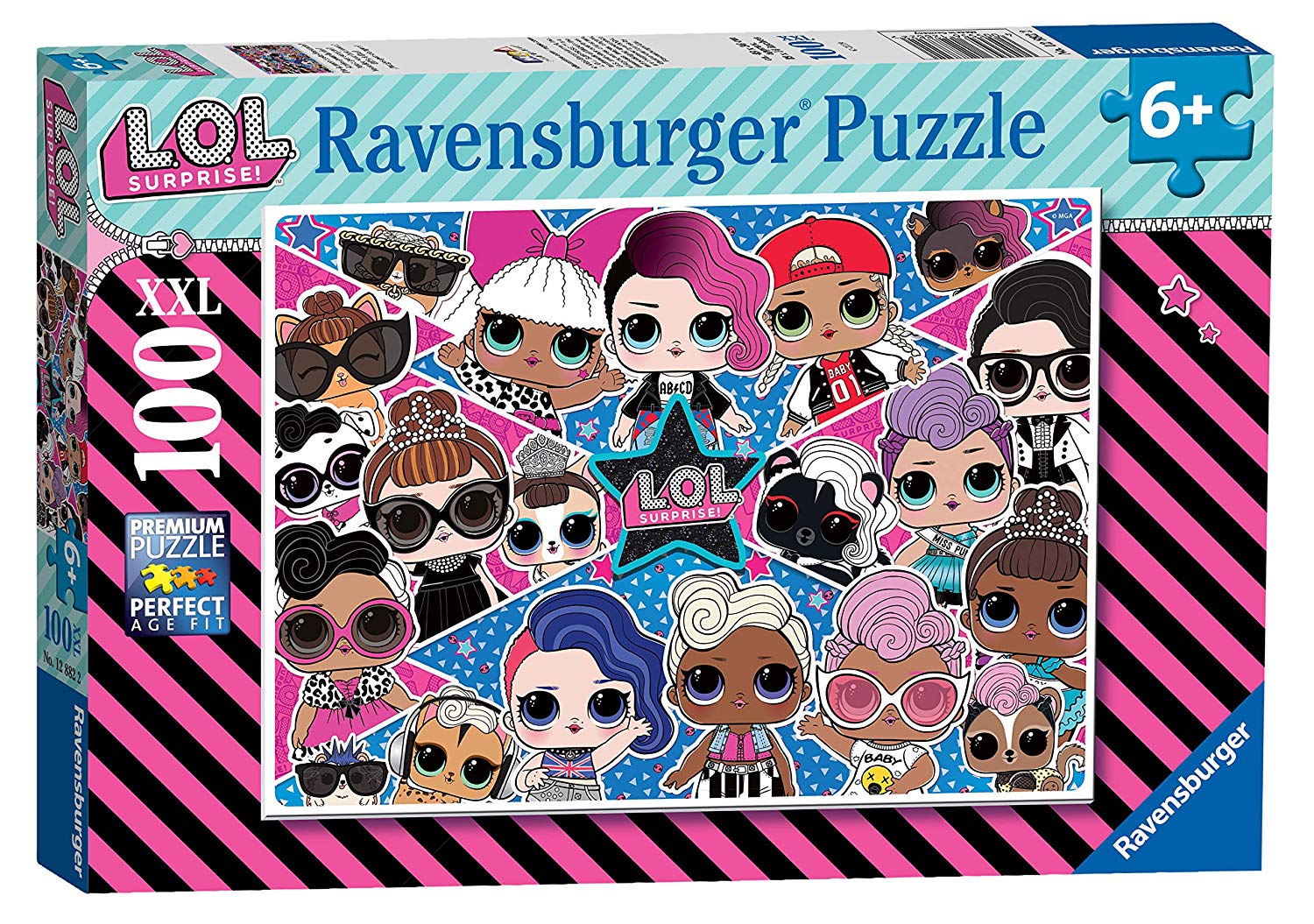 Ravensburger LOL Surprise! 100 piece Jigsaw Puzzle with Extra Large ...