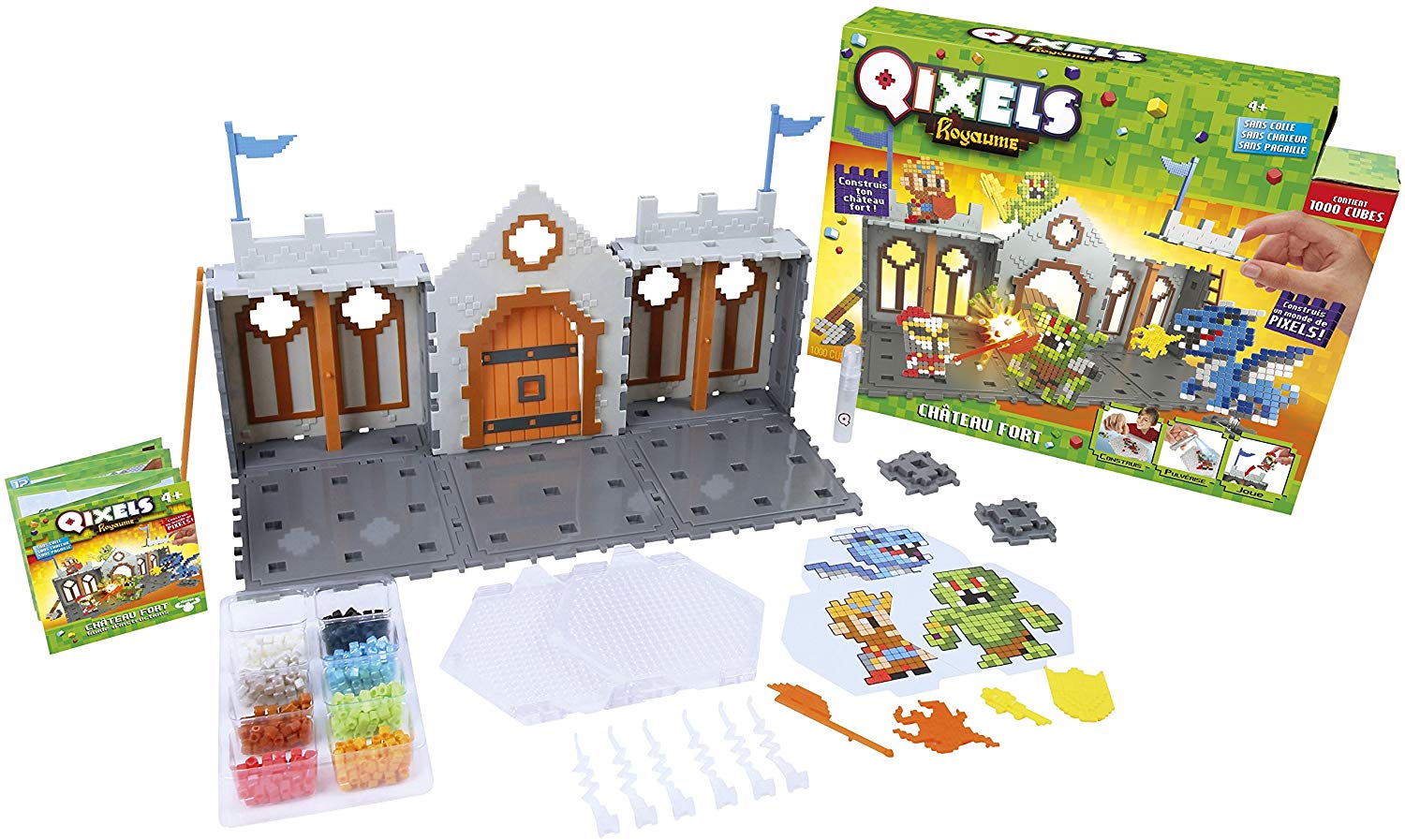 Asmokids Qixels Kingdom – The Castle Crafts – Boys Game – BigaMart