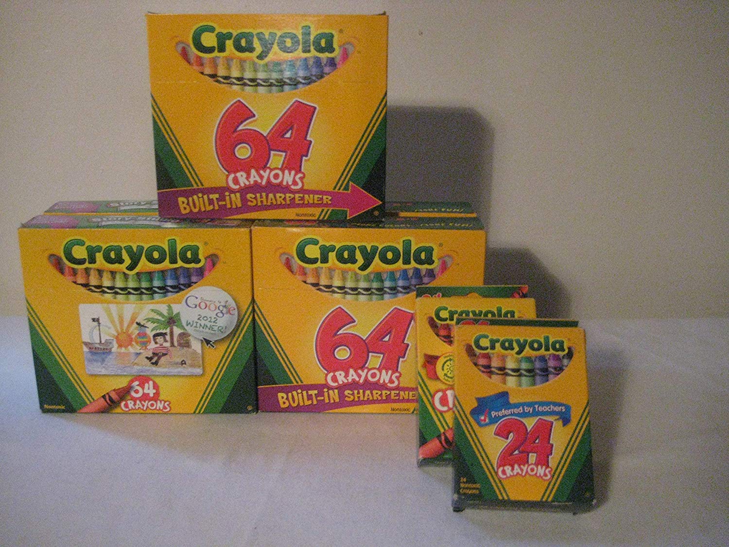 CRAYOLA 64 Crayon Colors [Including Bluetiful] – BigaMart