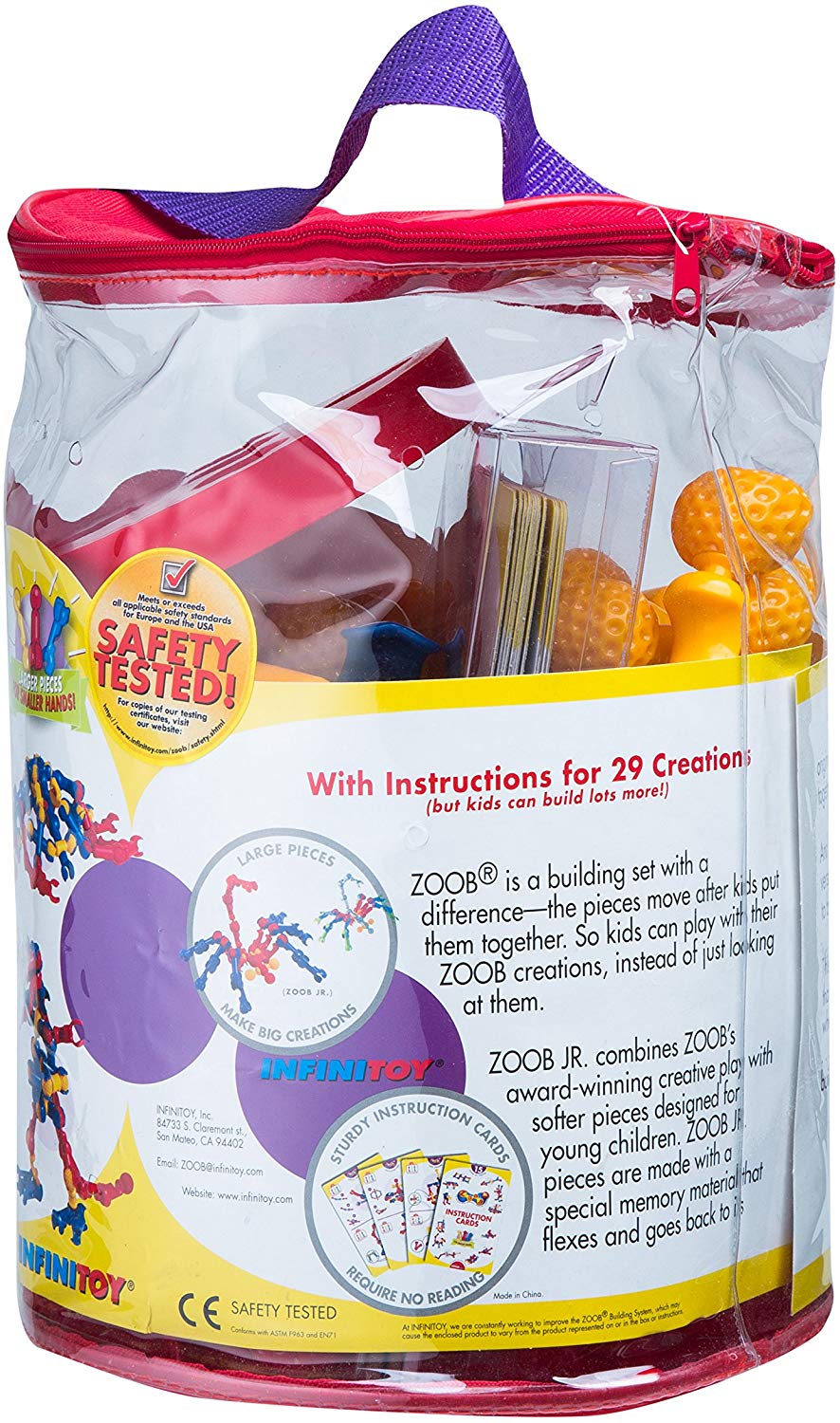 ZOOB Jr. 55 Piece Building Set – BigaMart