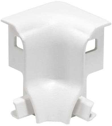 SLV GLENOS Inside Corner Connector for skirting Board Profile/White ...