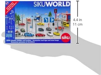 SIKU 5594 World Road Signs and Street Lamps Accessory Set ...