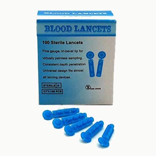 100 x 28G Valuemed Fully Compatible Blood Lancets for PiC Indolor ...