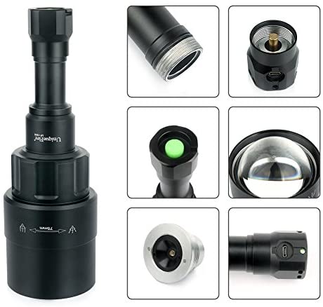 UniqueFire Upgrade UF1605 NV IR 940NM T50 LED Flashlight / 3 Mode ...