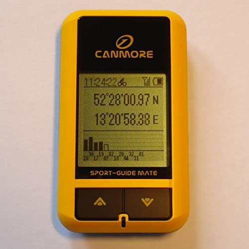 GP-101(Yellow) Handheld GPS Tracker GPS Cycle Computer BackTrack GPS ...