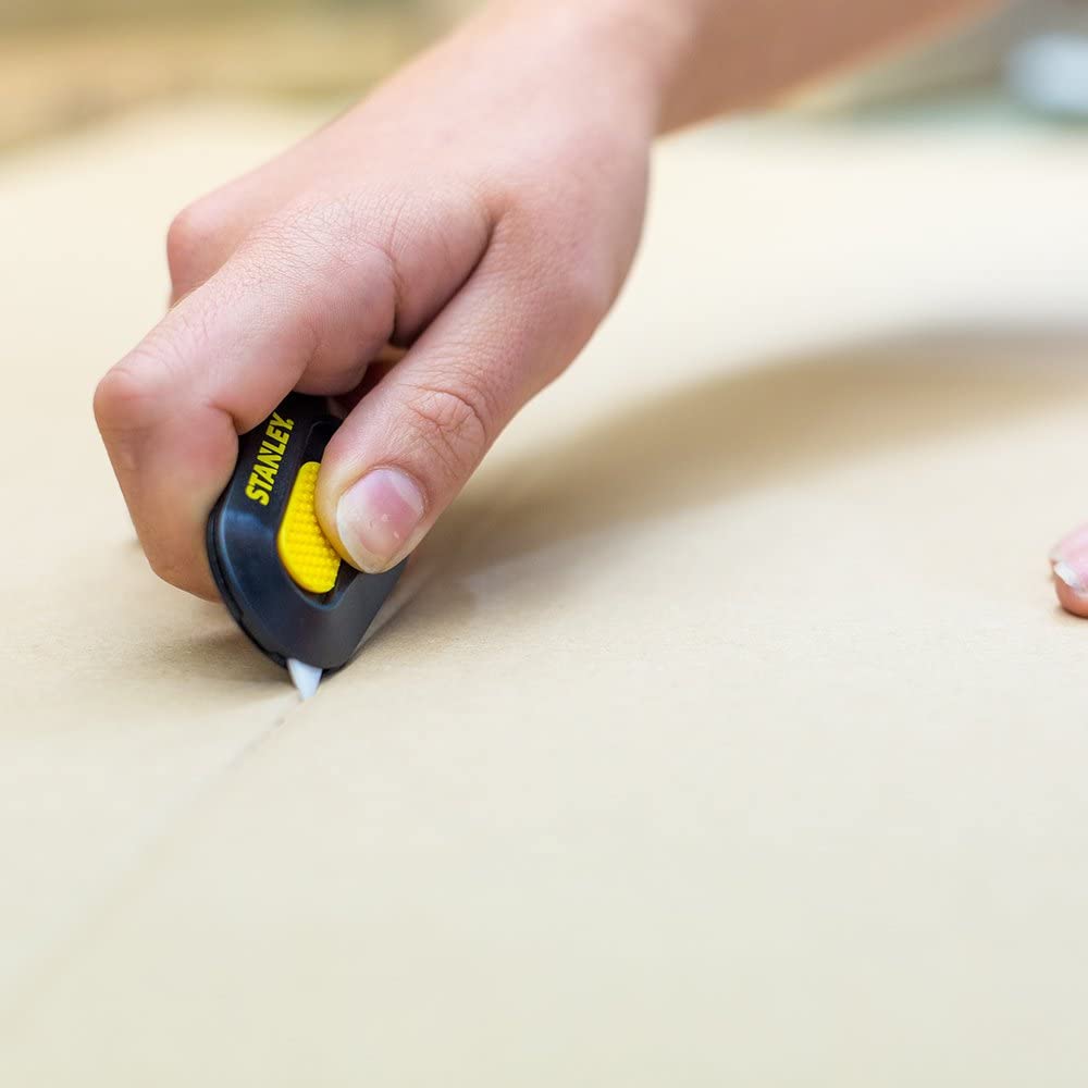 STANLEY STHT0-10292 Auto Retractable Ceramic Safety Cutter, Black ...