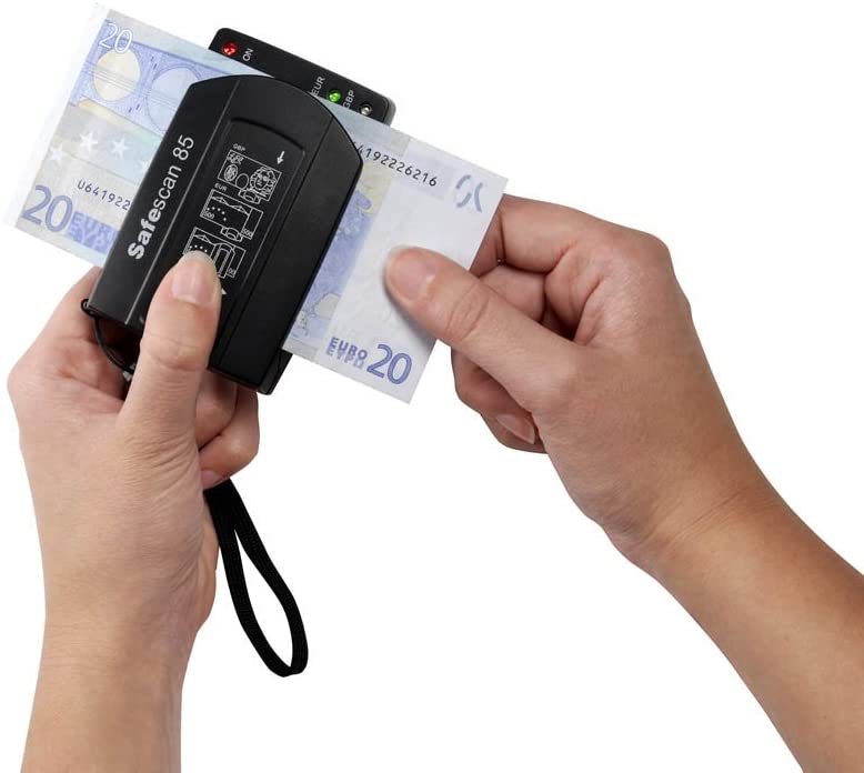 Safescan Portable Counterfeit Detector – Black – BigaMart