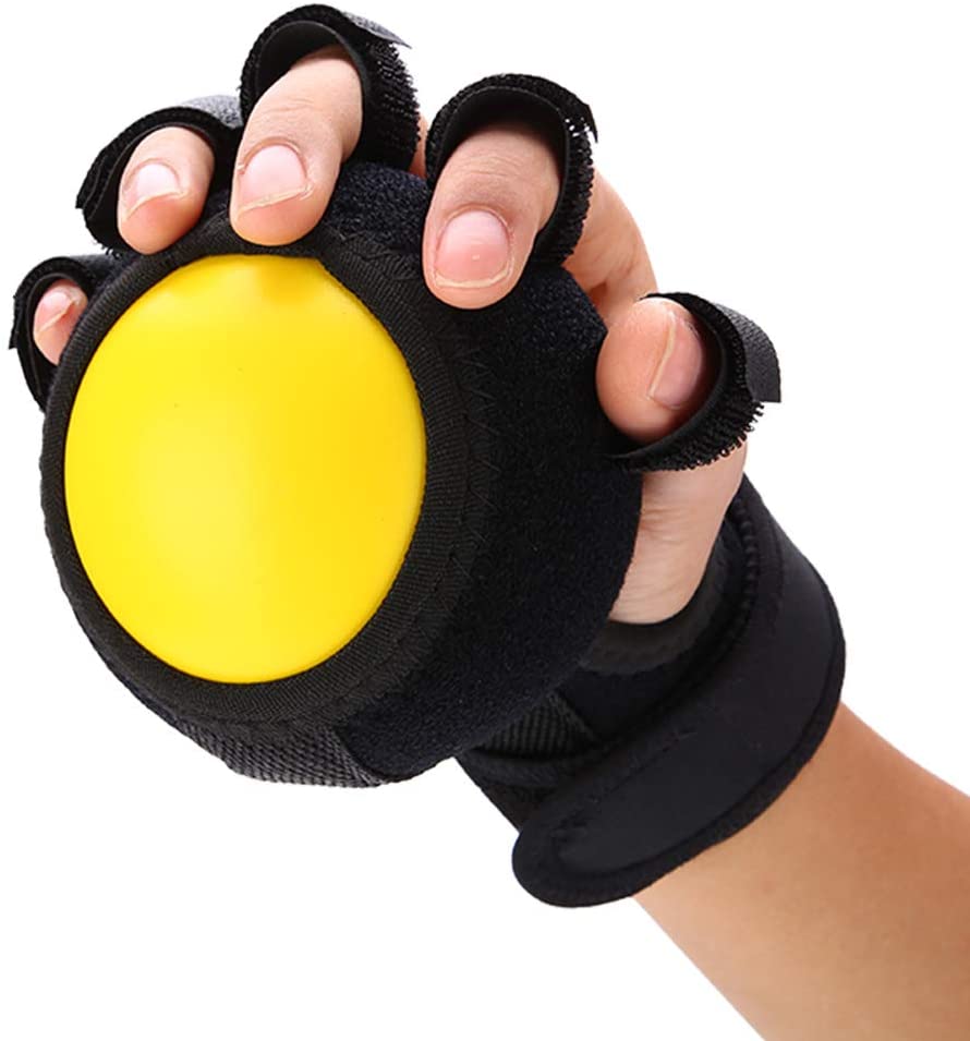 Finger Grip Power Training Ball Set, Muscle Strength Training Elastic ...
