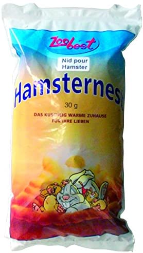 Beeztees Rodent Nesting Material, 30 g, White – BigaMart