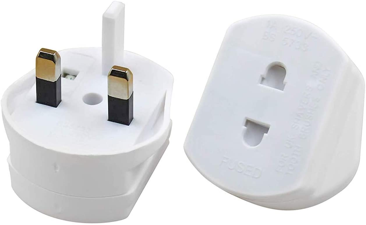 ampTECH Shaver & Electric Toothbrush Charger Converter Adapter Plug ...