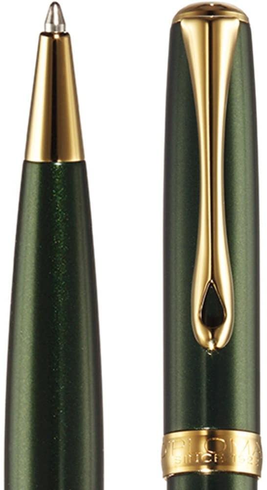 Diplomat Excellence A2 Ballpoint Pen – Evergreen Gold – BigaMart