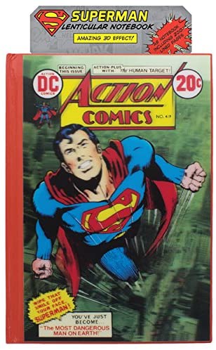 DC Comics Superman 3D Lenticular Notebook – BigaMart