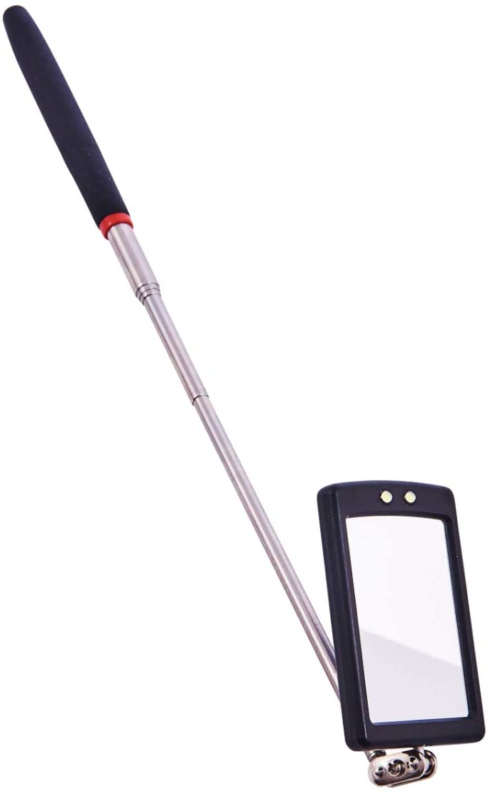 Amtech S2305 2-LED Telescopic Inspection Mirror – BigaMart