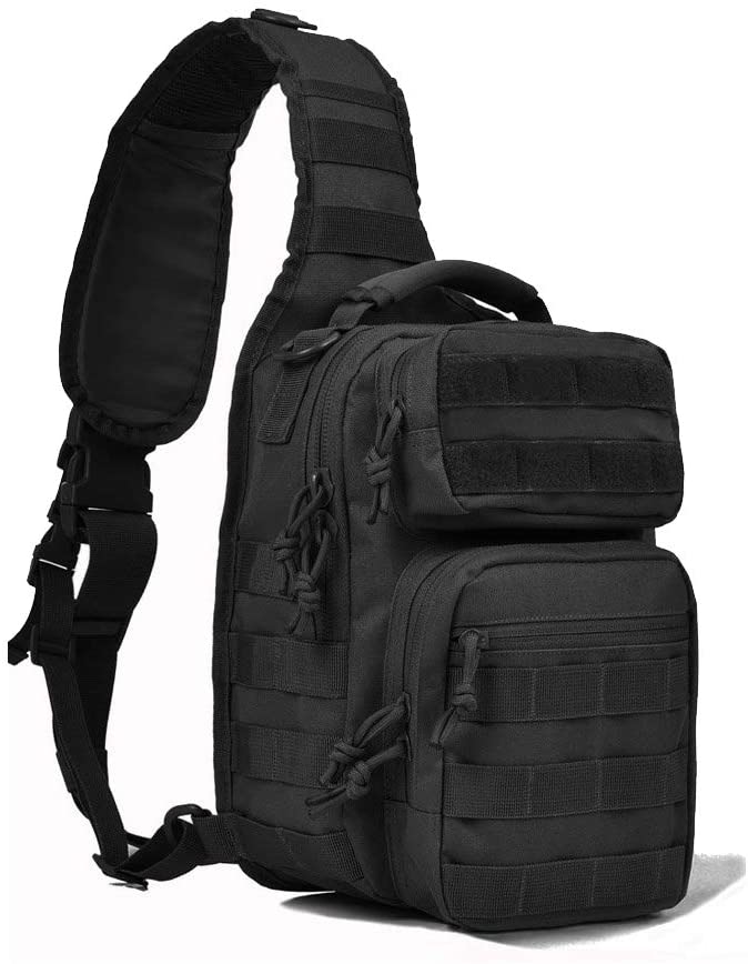 Kylebooker Tactical Sling Bag Military Small Pack Shoulder Range ...