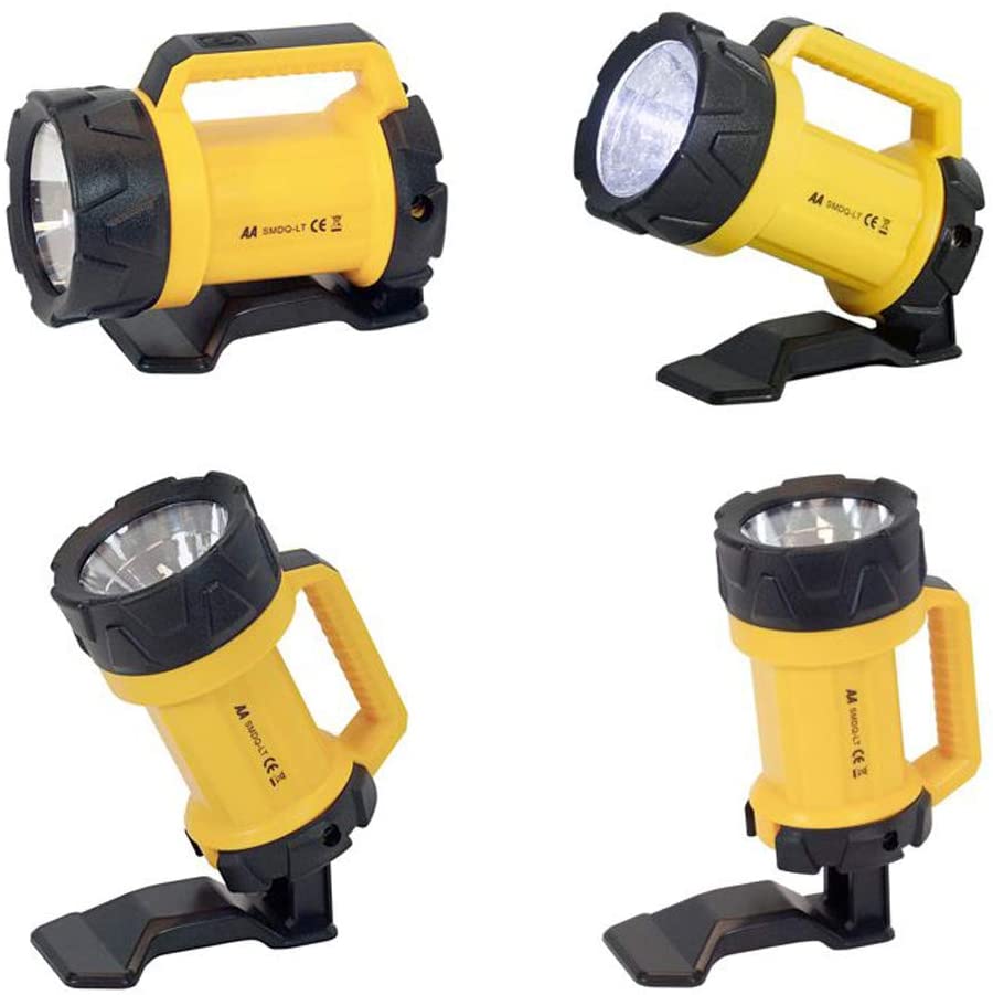 AA Heavy Duty LED Torch AA3881 – 180 m Beam Distance, Adjustable Base 6 ...