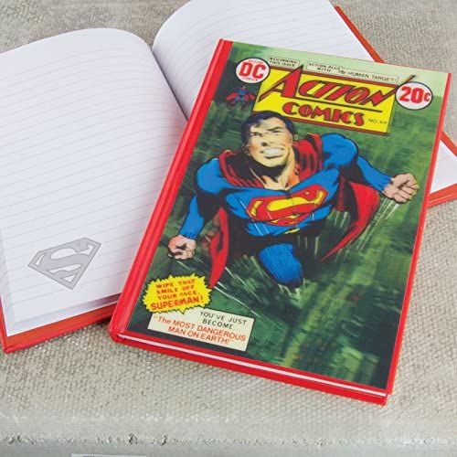 DC Comics Superman 3D Lenticular Notebook – BigaMart