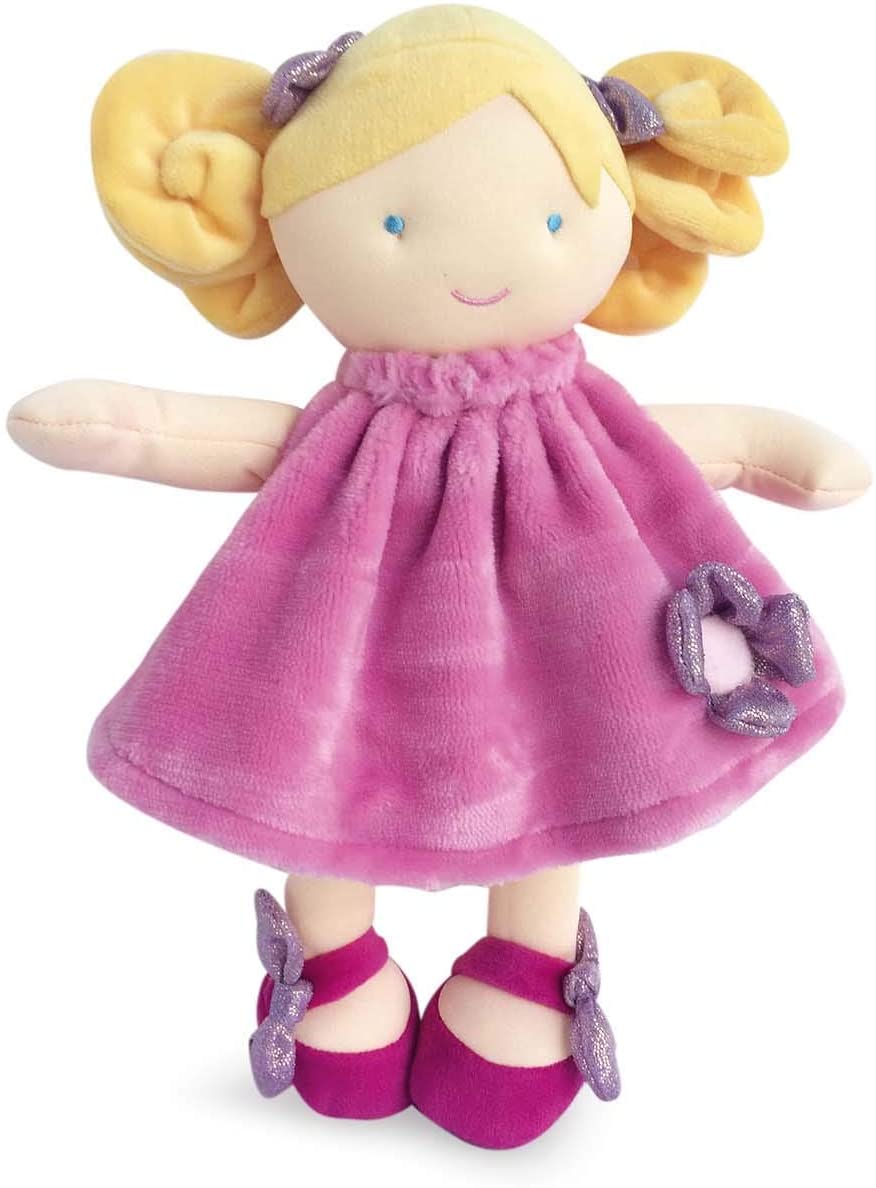 Doudou et Compagnie – DC3132 Girl’s Rag Doll – Fabric Soft Toy – 28 cm ...