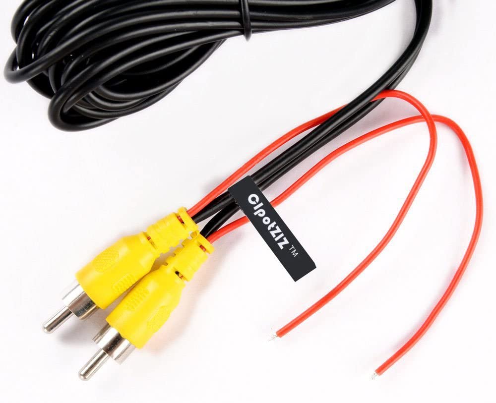 RCA Video Cable, Car Reverse Rear View Parking Camera Video Cable With ...