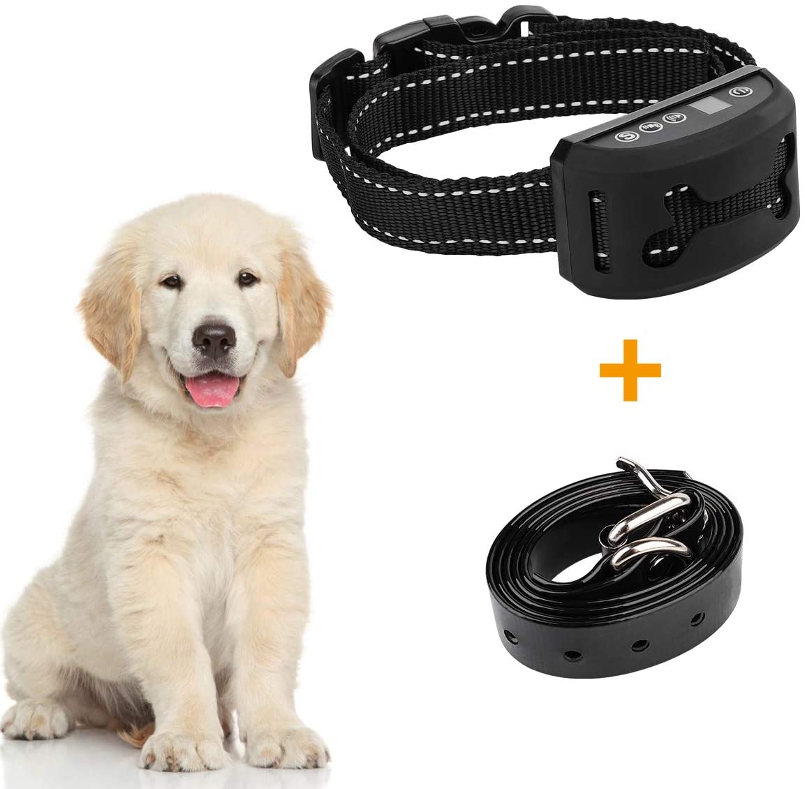 Dog Anti Bark Collar, Supernight Dog Barking Collars Stop Barking with ...