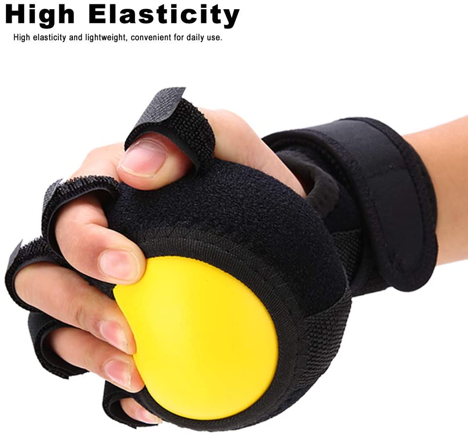 Finger Grip Power Training Ball Set, Muscle Strength Training Elastic ...
