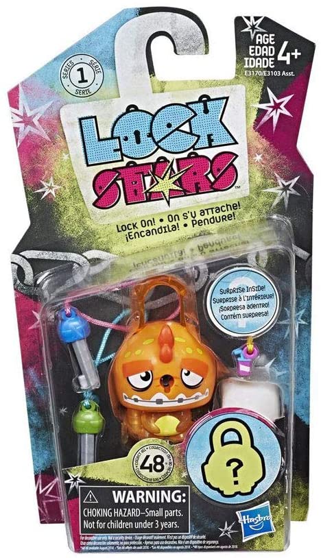 Lock Stars Series 1 – Orange Dinasour Figure – BigaMart